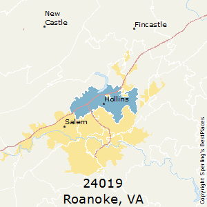 Roanoke Va Zip Code Map - Map