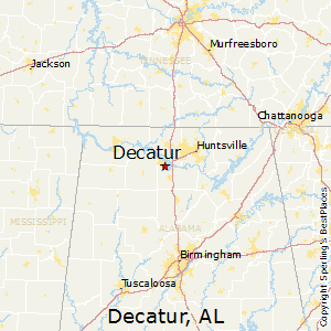 Decatur Al Zip Code Map - Map