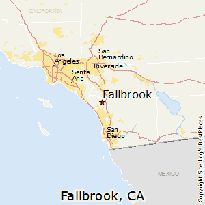 Fallbrook California Map