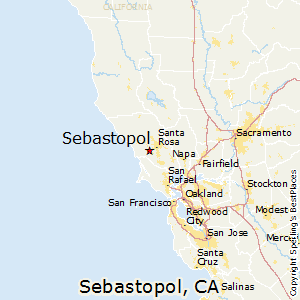 Sebastopol California Map
