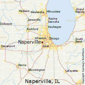 Naperville Il Zip Code Map - Map
