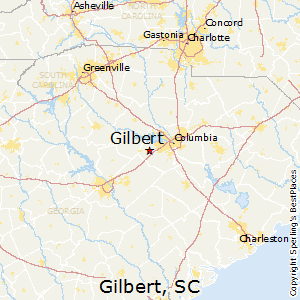Best Places to Live in Gilbert, South Carolina