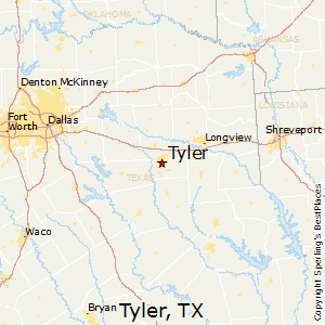 Maps Of Tyler Texas And Smith County Texas Area Towns