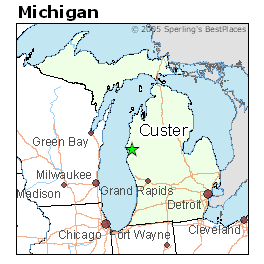 Rankings in Custer, Michigan