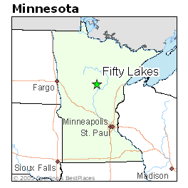 Fifty Lakes, MN