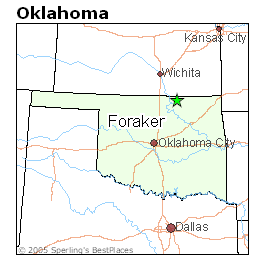 Foraker, OK