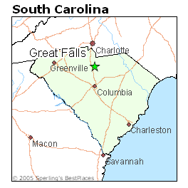 Best Places to Live in Great Falls, South Carolina