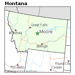 Best Places to Live in Moore, Montana