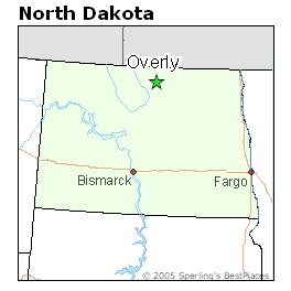 Overly, ND