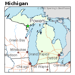 Powers, MI