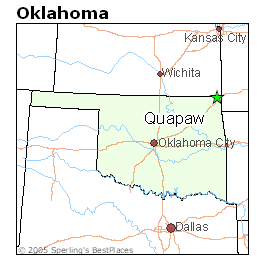 Map Of Quapaw