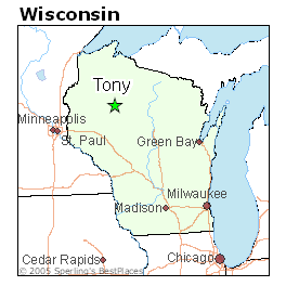 Tony, WI