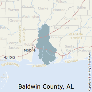 Baldwin County Map