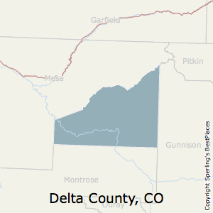 Delta Colorado Map