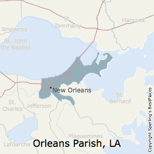 Best Places to Live in Orleans Parish, Louisiana