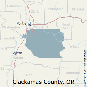Best Places to Live in Clackamas County, Oregon