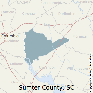 Sumter South Carolina Map