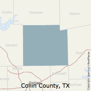 Collin County Zip Code Map - Map
