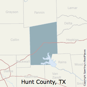 Best Places to Live in Hunt County, Texas