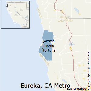 Fortuna California Map