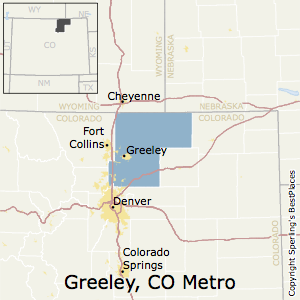 Best Places to Live in Greeley Metro Area, Colorado