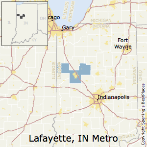 Best Places to Live in Lafayette-West Lafayette Metro Area, Indiana