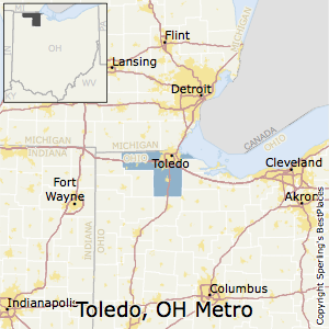 Best Places to Live in Toledo Metro Area, Ohio