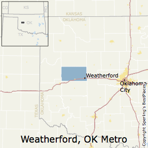 Best Places to Live in Weatherford Metro Area, Oklahoma