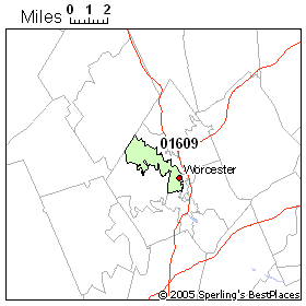 Worcester County Zip Code Map - United States Map