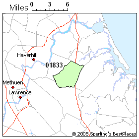 Zip 01833 (Georgetown, MA) Rankings