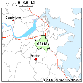 Boston Zip Code Map - United States Map