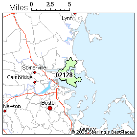 Boston Zip Code Map - United States Map