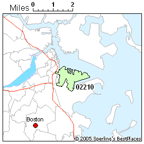 North End Boston Zip Code Map - United States Map