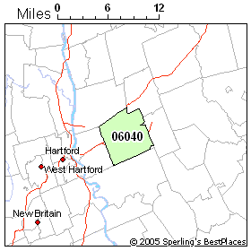 Manchester Ct Zip Code Map - Map
