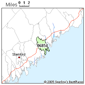 Norwalk Ct Zip Code Map - Map