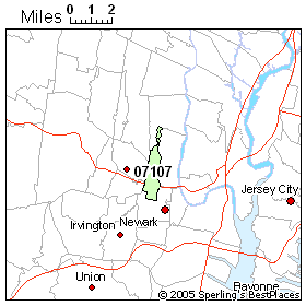 Newark Zip Code Map - Bank2home.com