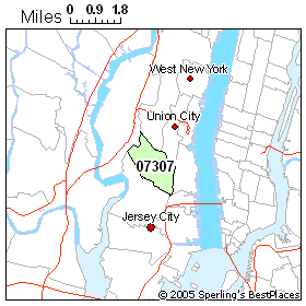 Jersey City (zip 07307), New Jersey Crime