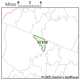 Zip 07418 (Vernon Valley, NJ) Rankings