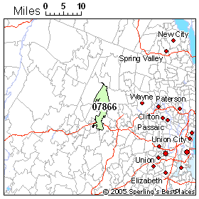 Zip 07866 (White Meadow Lake, NJ) Rankings