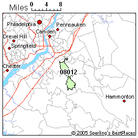 Zip 08012 (Blackwood, NJ) Rankings