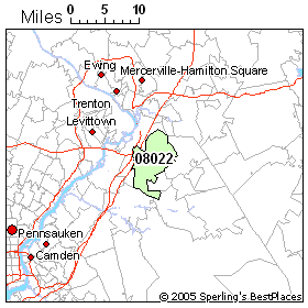 Zip 08022 (Columbus, NJ) Rankings