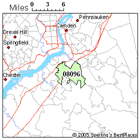 Zip 08096 (Blackwood Ter, NJ) Rankings