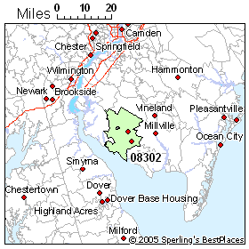 Zip 08302 (Bridgeton, NJ) Rankings