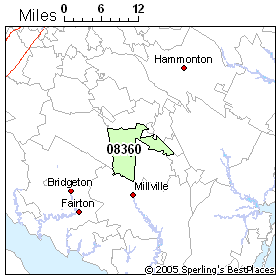 Zip 08360 (Vineland, NJ) Rankings