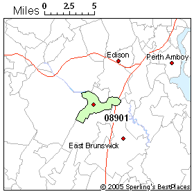 Zip 08901 (New Brunswick, NJ) Rankings