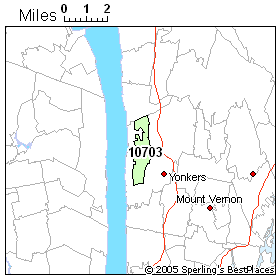 Zip Code Map Yonkers Ny - United States Map