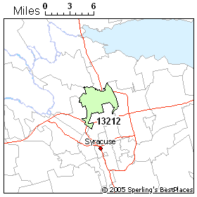 Zip Code Map Syracuse