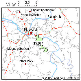 Zip 15207 (Pittsburgh, PA) Rankings