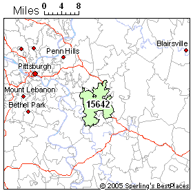 Zip 15642 (Irwin, PA) Rankings