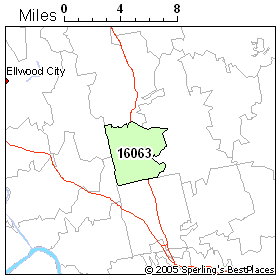 Zip 16063 (Zelienople, PA) Rankings